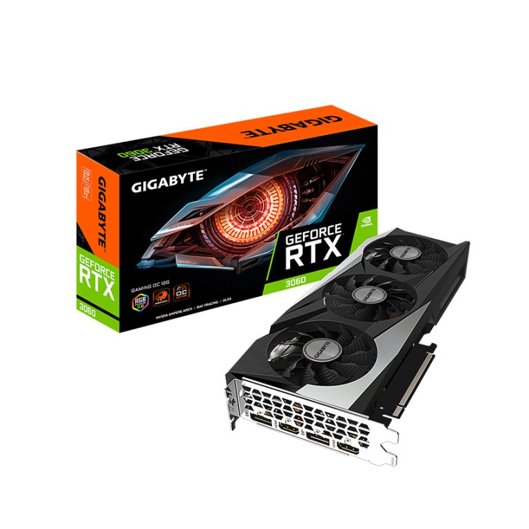 VGA GIGABYTE RTX 3060 GAMING OC 12G (3 Fan) - Wild Boar Store | Máy ...