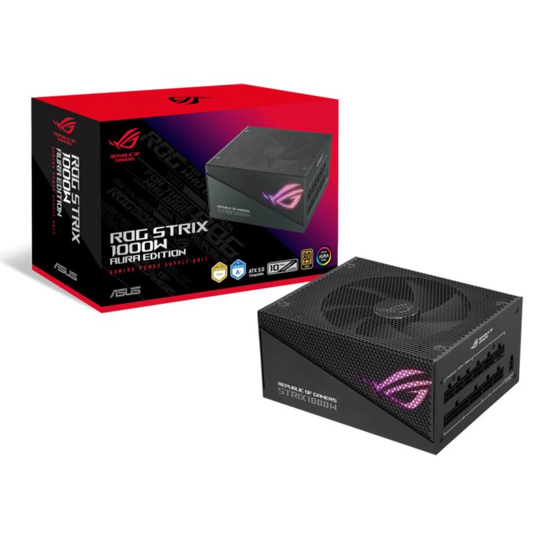 Nguồn Asus ROG STRIX 1000W Gold Aura Edition ( Pci 5.0 - Full modular ...
