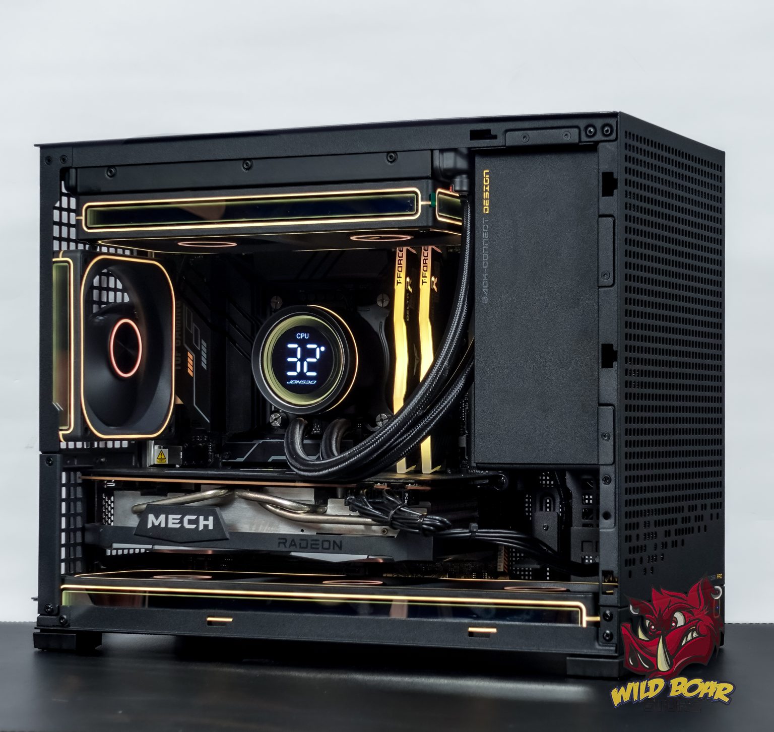 Vỏ Case Jonsbo D32 Pro Black (MINI Matx, Màu Đen) - Wild Boar Store ...
