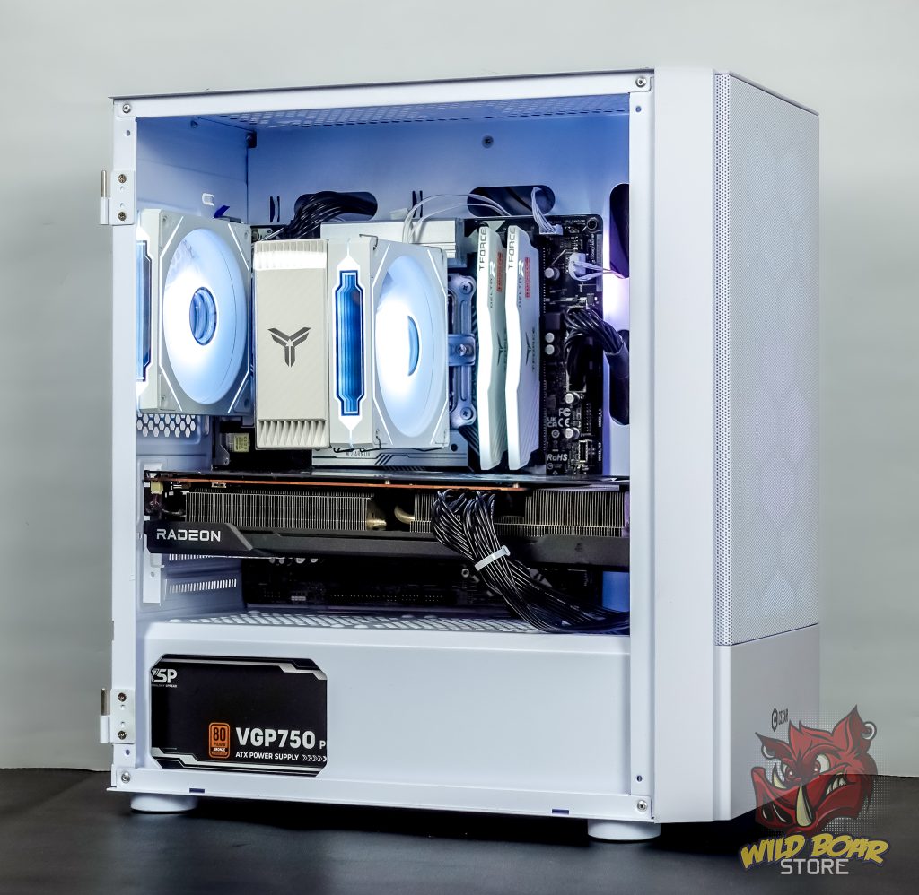 Vỏ Case César Light White (Sẵn 3 Fan RGB) - Wild Boar Store | Máy tính ...